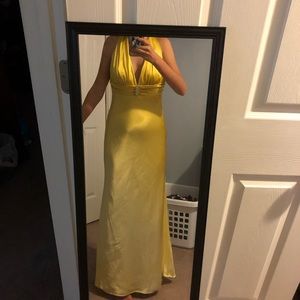 Cache | Dresses | Yellow Promformal Dress | Poshmark